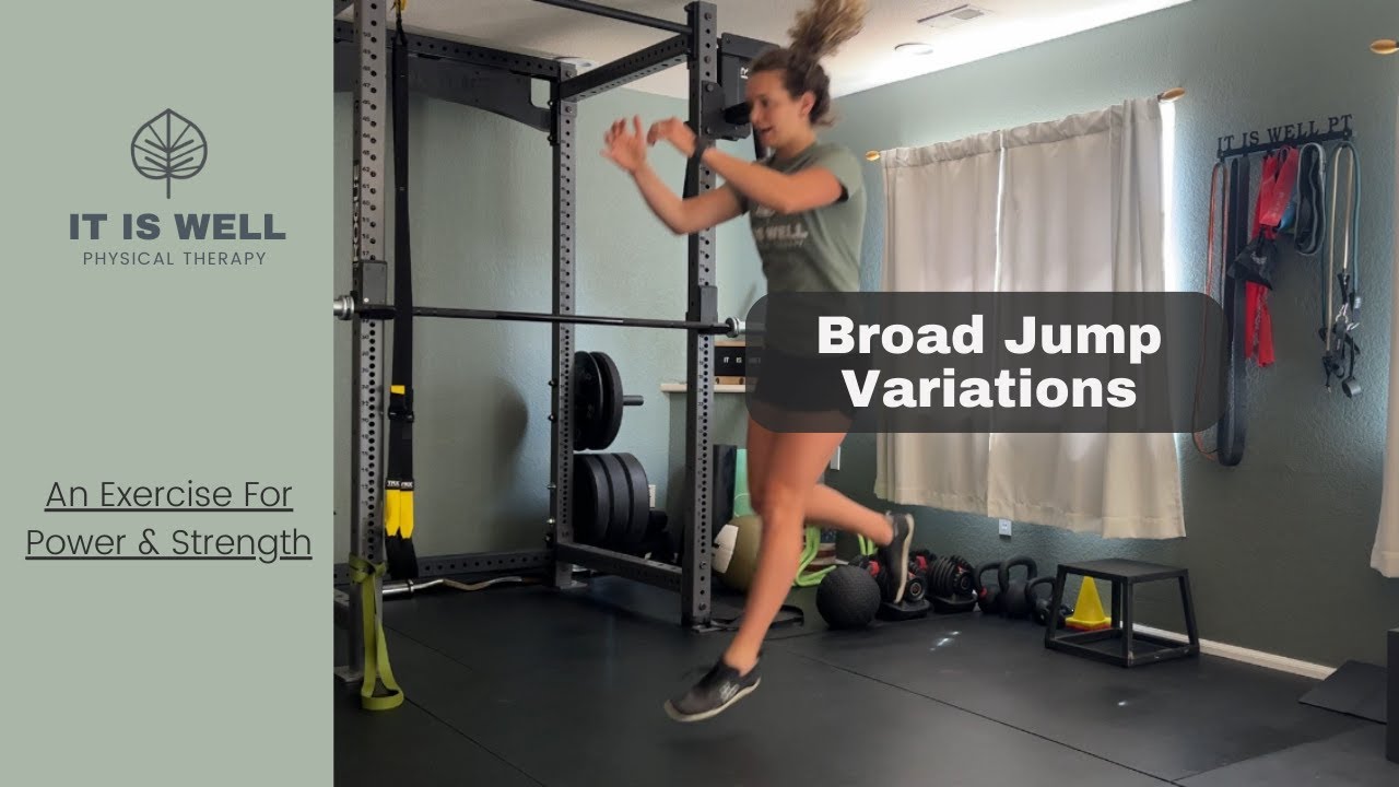 Broad Jump Variations - YouTube