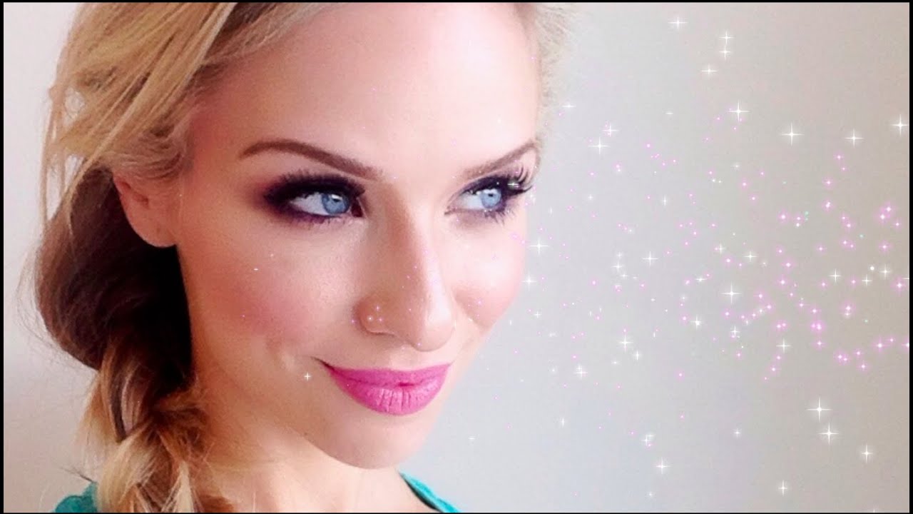 FROZEN Elsa Makeup Tutorial - How to do your makeup like Elsa! - YouTube