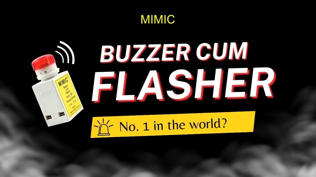 Buzzer Cum Flasher, Buzzer Flasher, MIMIC, Model Bz, 230VAC, 24VDC ...