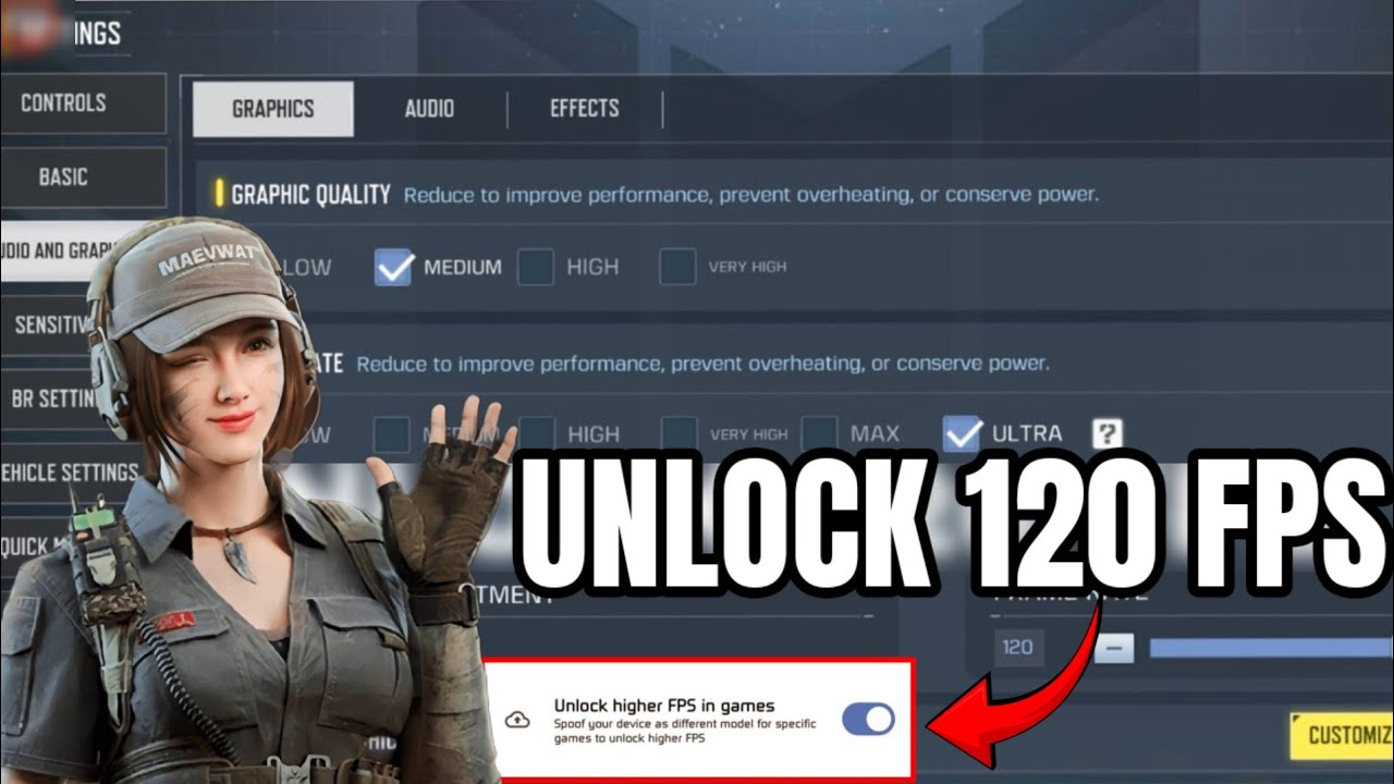 How to Unlock MAX FPS/GRAPHICS Settings in Call of Duty Mobile (CODM ...