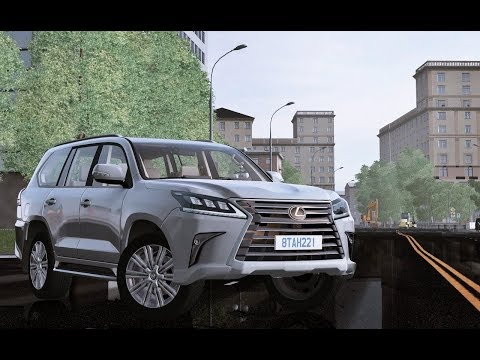 City Car Driving - Lexus LX570 2017 5.7 V8 | Custom Sound | + LINK | 1080p & G27