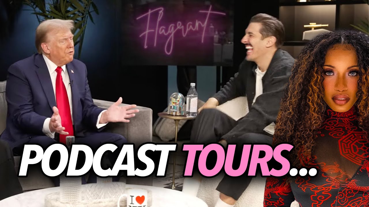 Trump, Kamala Harris Go On a Podcast Campaign Tour, Andrew Shulz ...