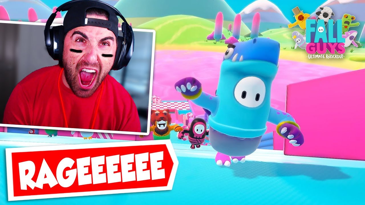 [RAGE] ROAD TO MY FIRST WIN! | FALL GUYS: ULTIMATE KNOCKOUT - YouTube