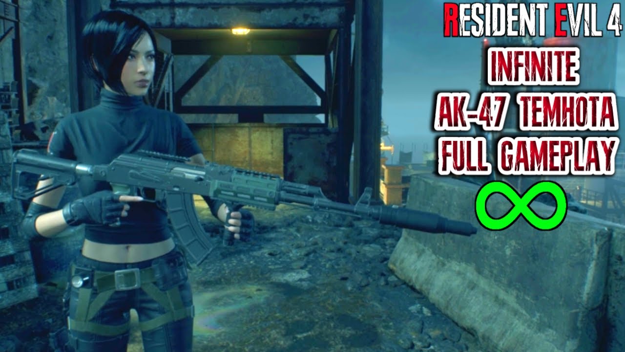 INFINITE AK-47 TEMHOTA ONLY!! Full Gameplay - Resident Evil 4 Remake ...