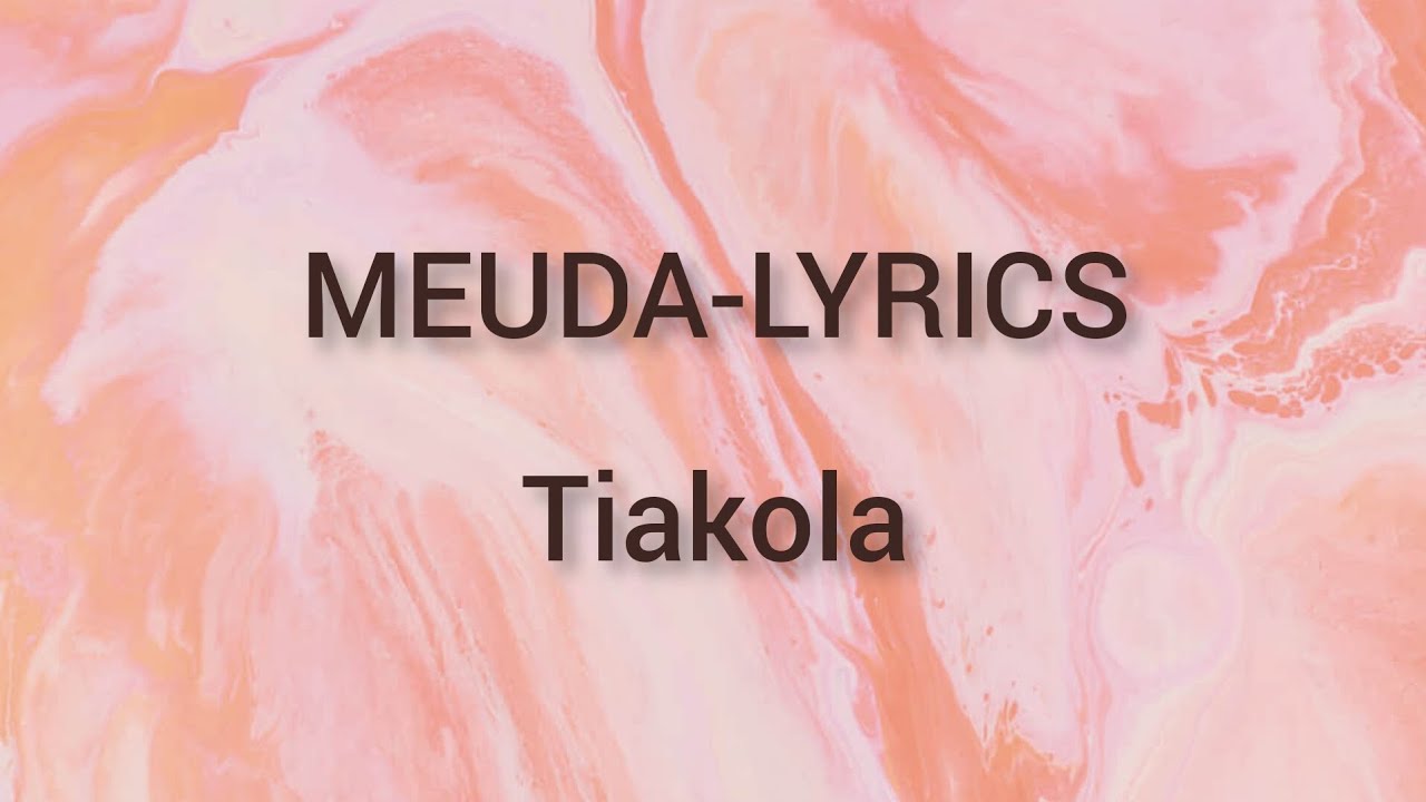 Tiakola, Meuda_lyrics #tiakola #lyrics @sou_lyrics http://tiktok.com ...