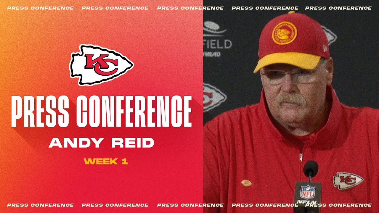 Andy Reid: "Gotta be more consistent" | Press Conference Week 1 - YouTube
