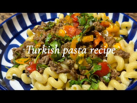 Turkish pasta recipe from Tik tok - YouTube