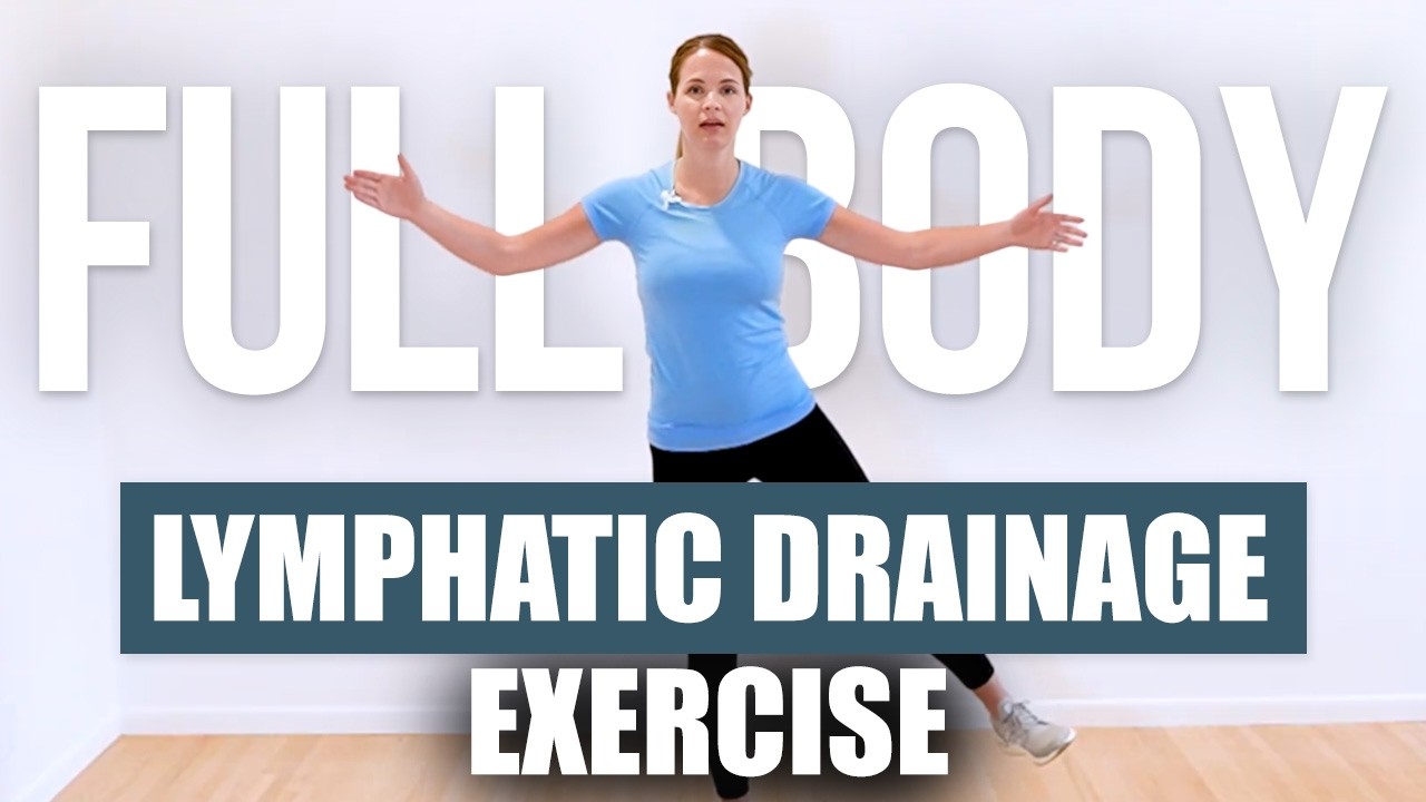 Full Body, Gentle Lymphatic Drainage Exercise Routine - YouTube