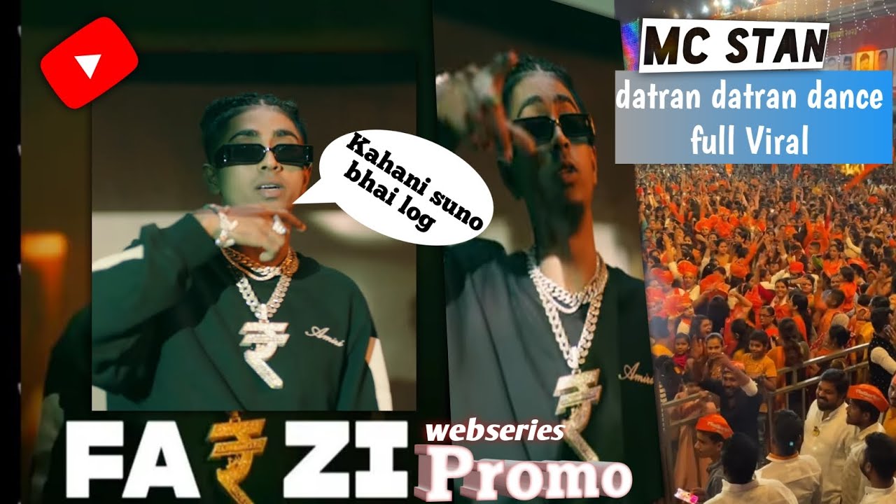 MC Stan ki Kahani Ferzi webseries promo !! datran datran dance full ...