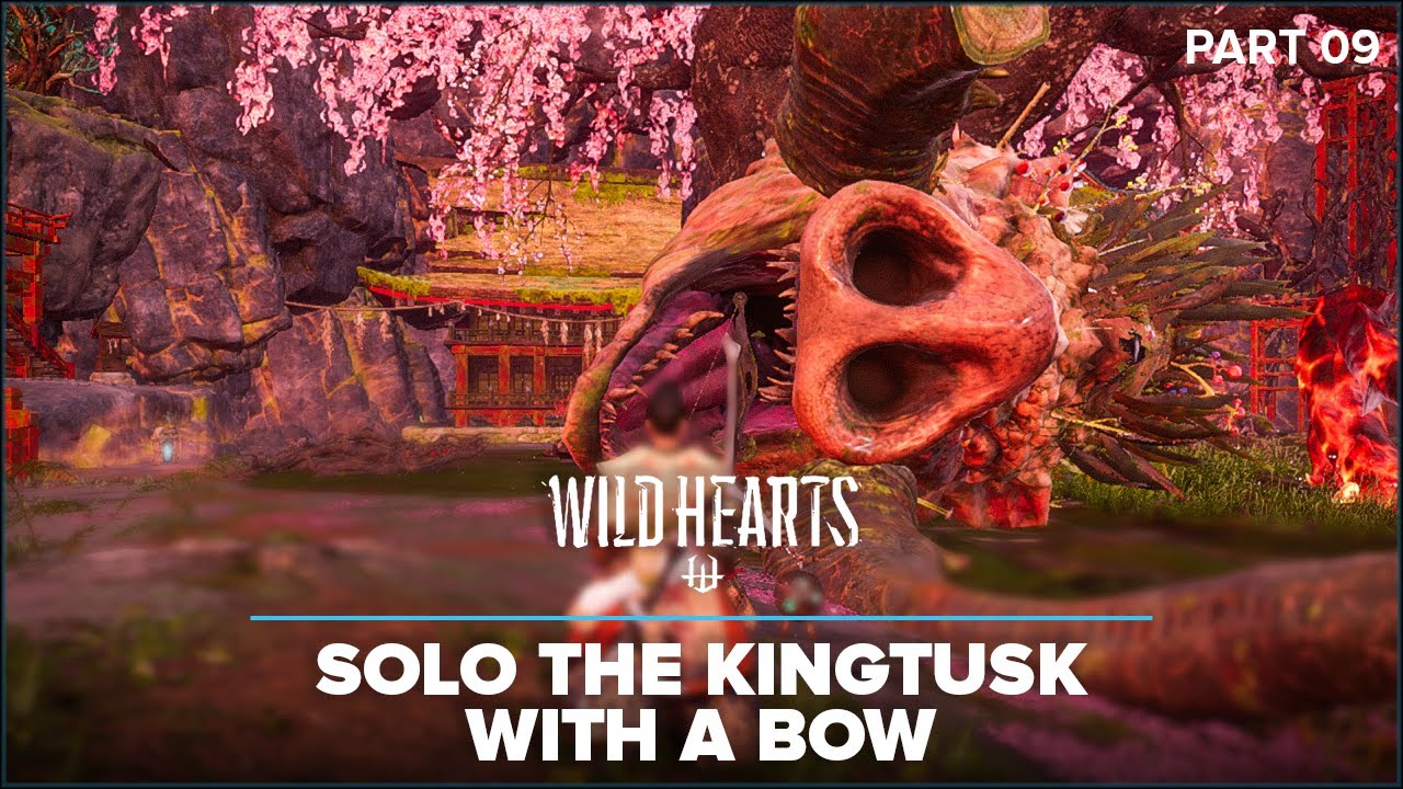 Wild Hearts Gameplay Part 9 Bow vs King Tusk - The Missing Hunter - YouTube