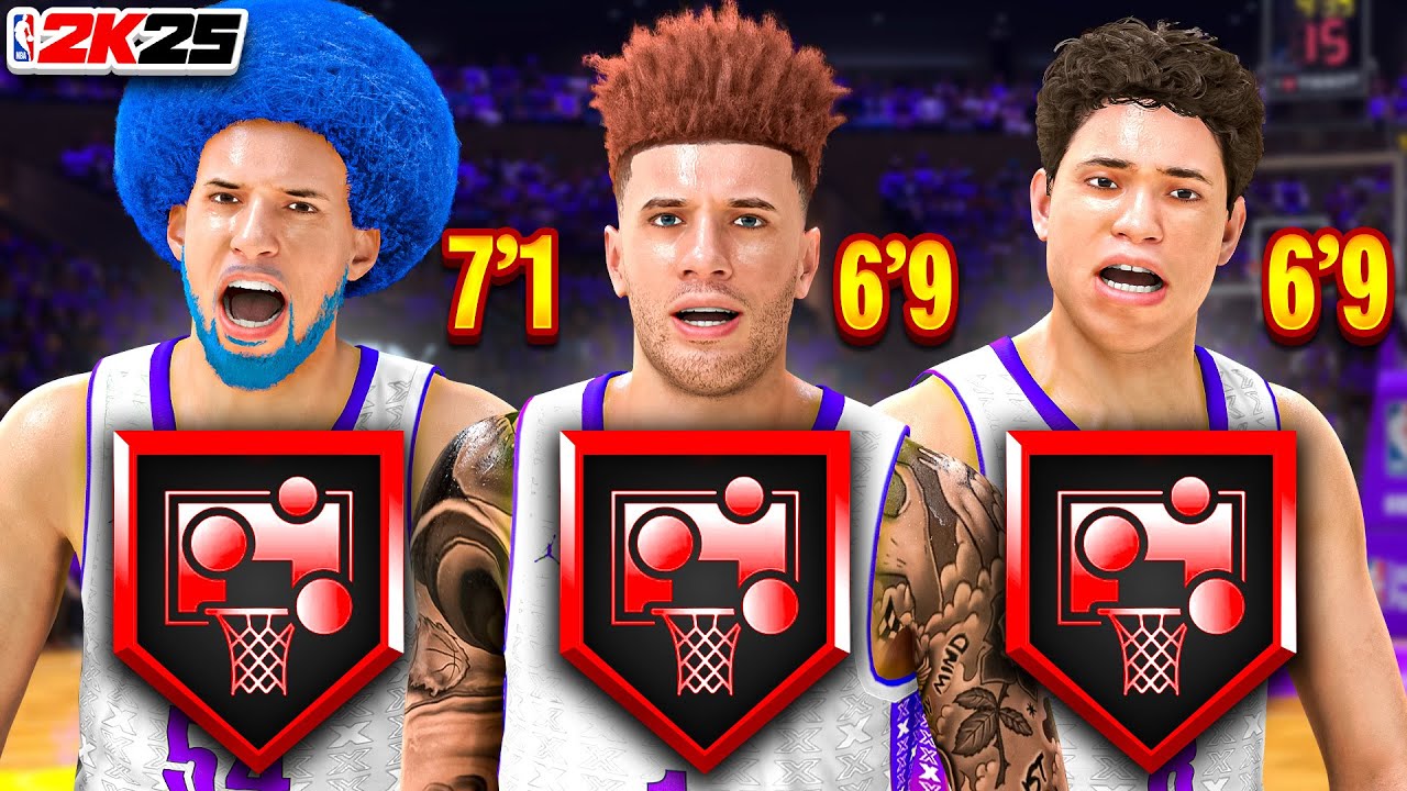 THE POWER OF A 3 CENTER LINEUP IN NBA 2K25 COMP PRO AM! - YouTube