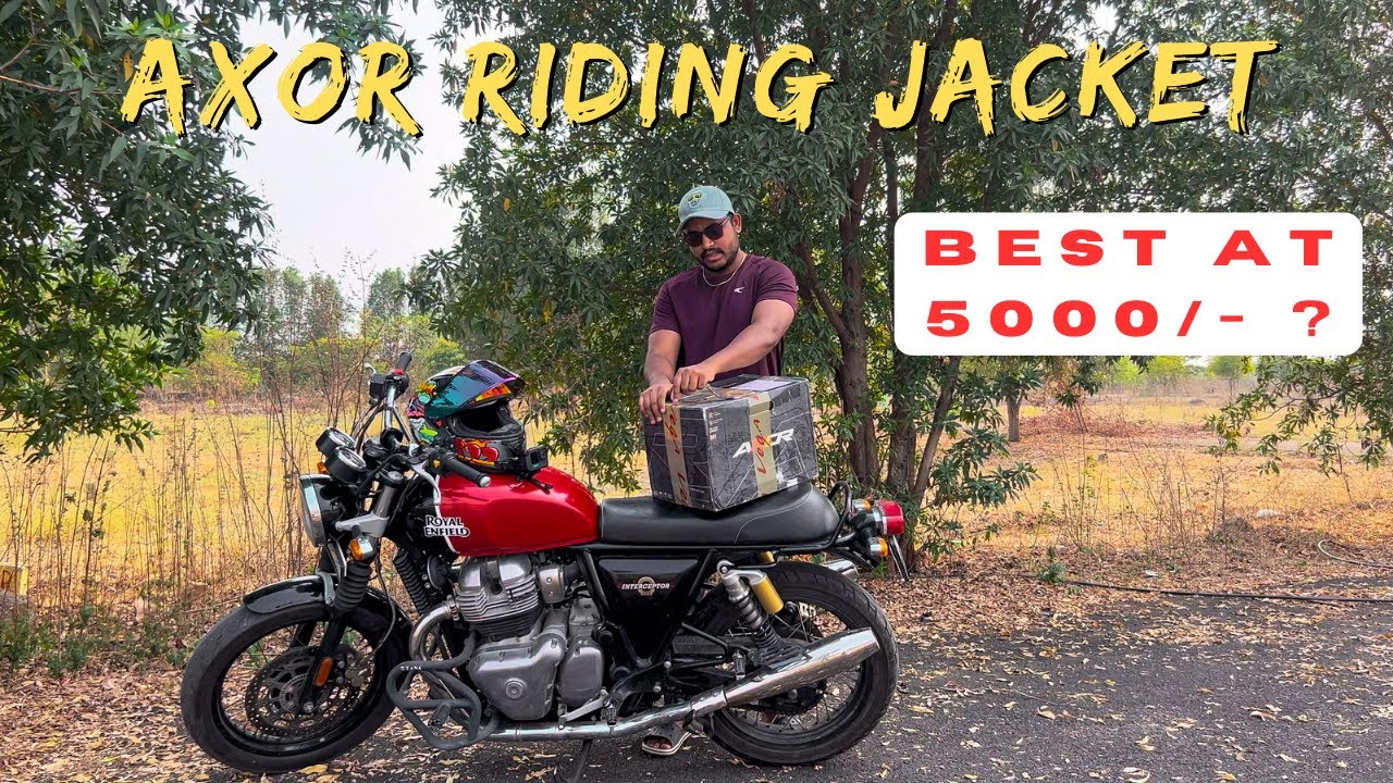 Axor Riding Jacket | Best For Beginners At 5000/- | Unboxing The Riding ...