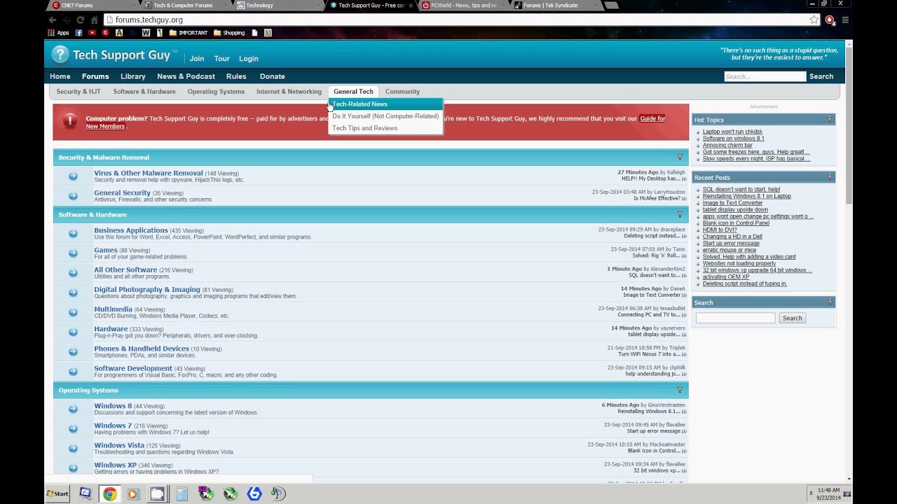 The Best Tech Forums on the WEB! - YouTube