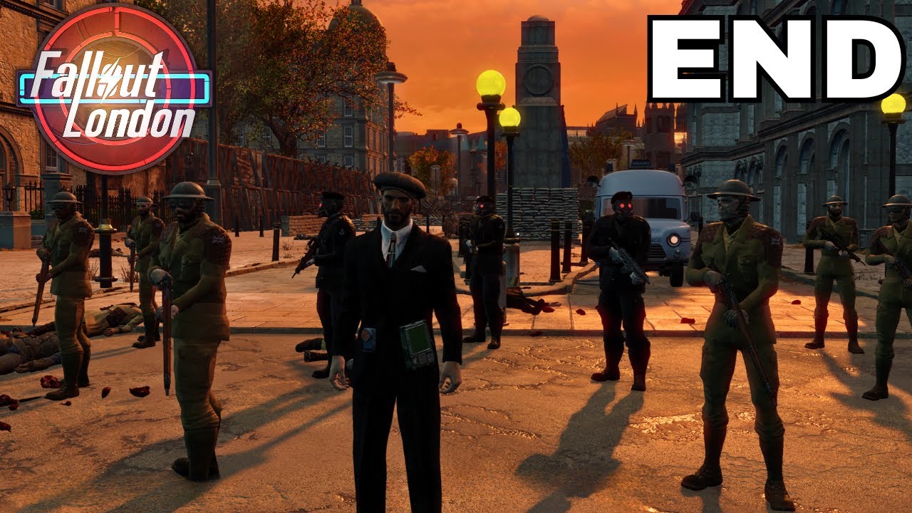 Fallout London | Finale: Battle of Westminster & Angel Ending - YouTube