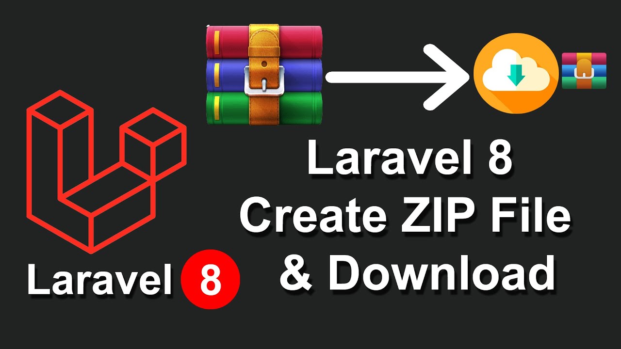 How To Create Zip File And Download In Laravel 8 Step By Step In Hindi Youtube