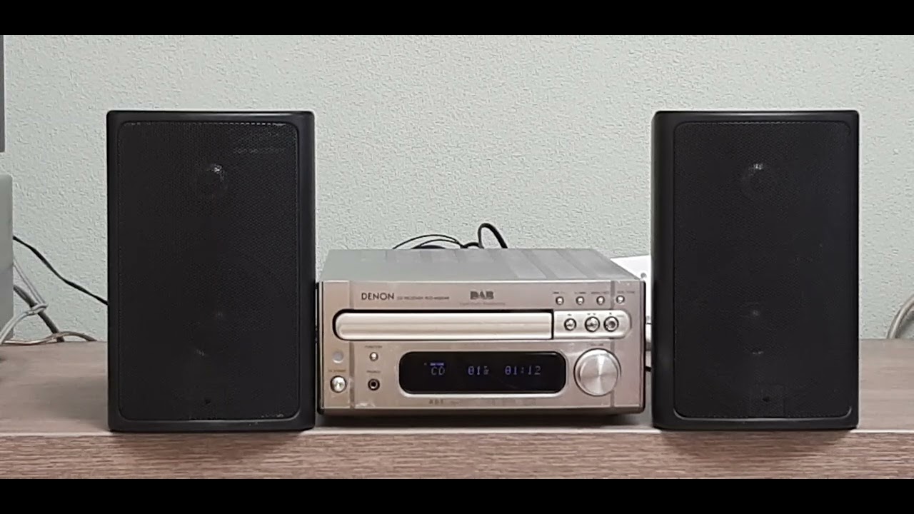 Denon rcd m35-Canton Plus X - YouTube