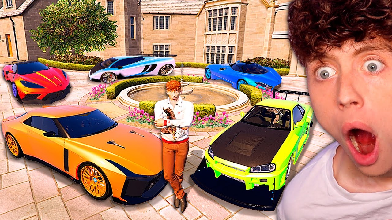 Collecting LUXURY Rapper SUPERCARS In GTA 5! - YouTube