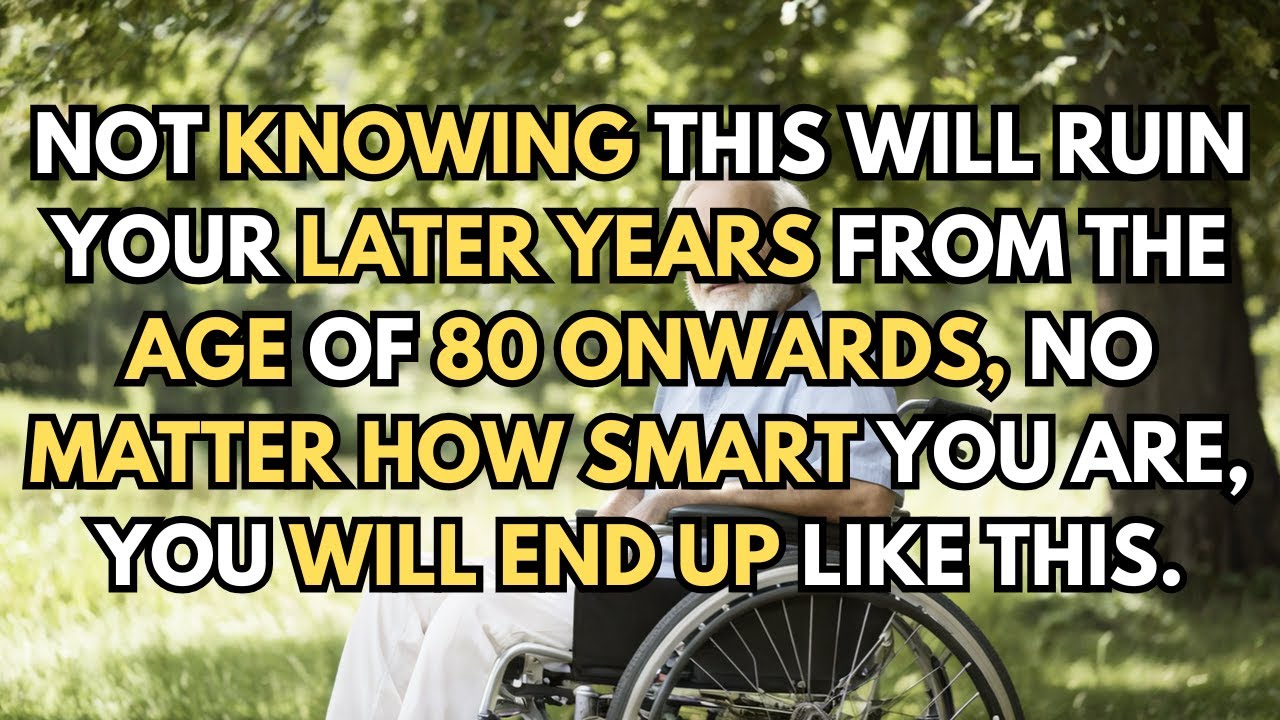 One Thing You Must Reduce as You Age | Essential Life Advice to Know ...