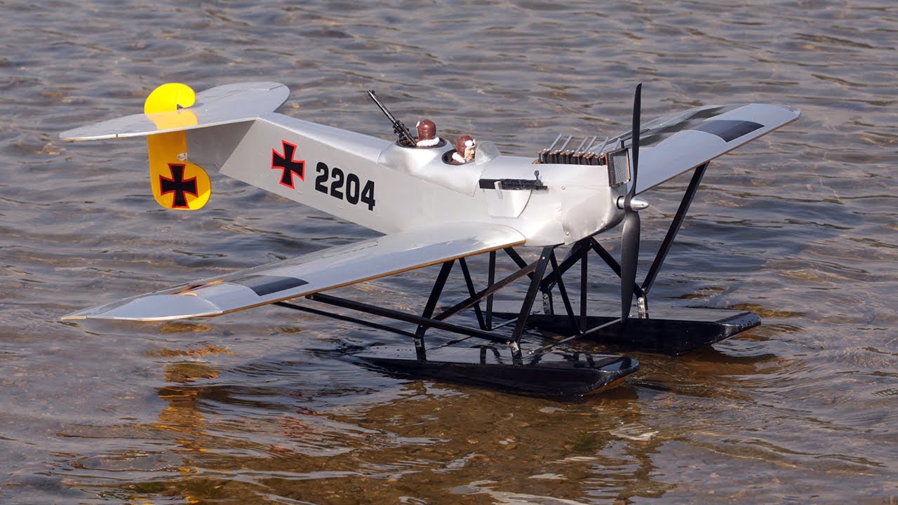 Maxford USA Hansa-Brandenburg W.29 Review - Part 1, Intro and Flight ...