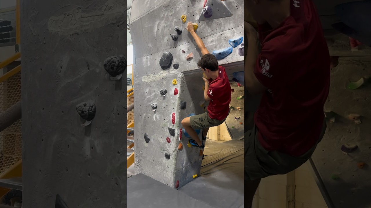 Cool V2 climb I did today. I Finally Got A Gym Membership! #bouldering ...