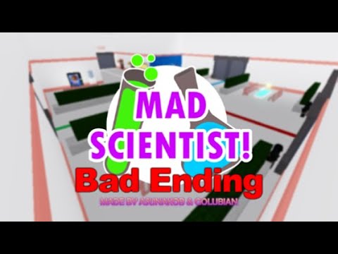 Roblox [STORY] 🧪 Mad Scientist! 🧬| Walkthrough + Bad Ending