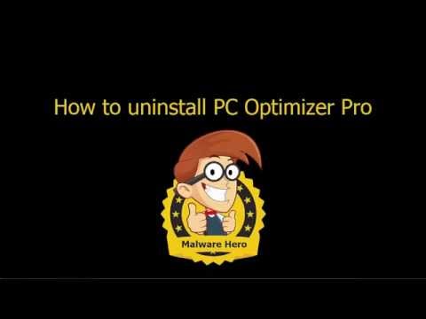 Remove PC Optimizer Pro (Manual Uninstall Guide) - YouTube