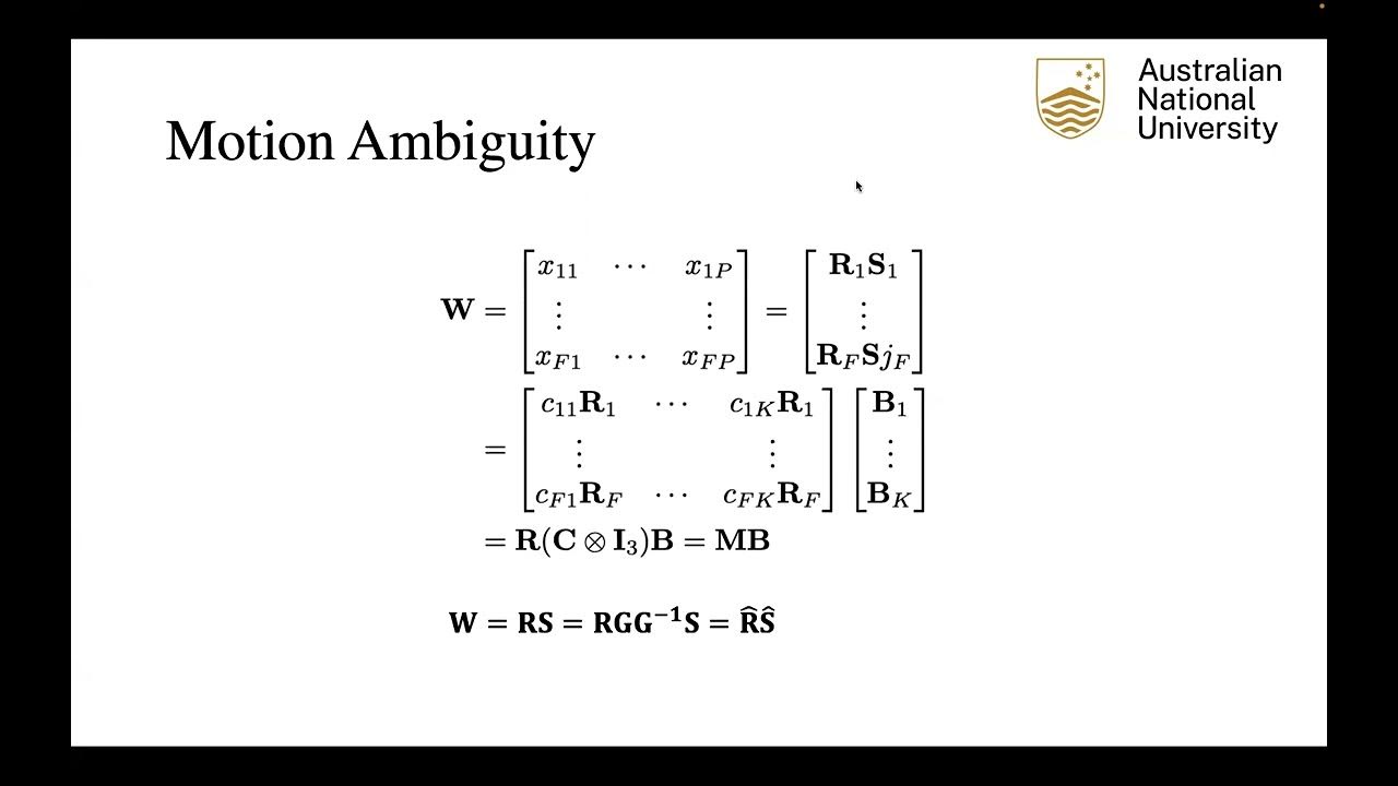 Unsupervised 3D Pose Estimation With Non-Rigid Structure-From-Motion Modeling - YouTube