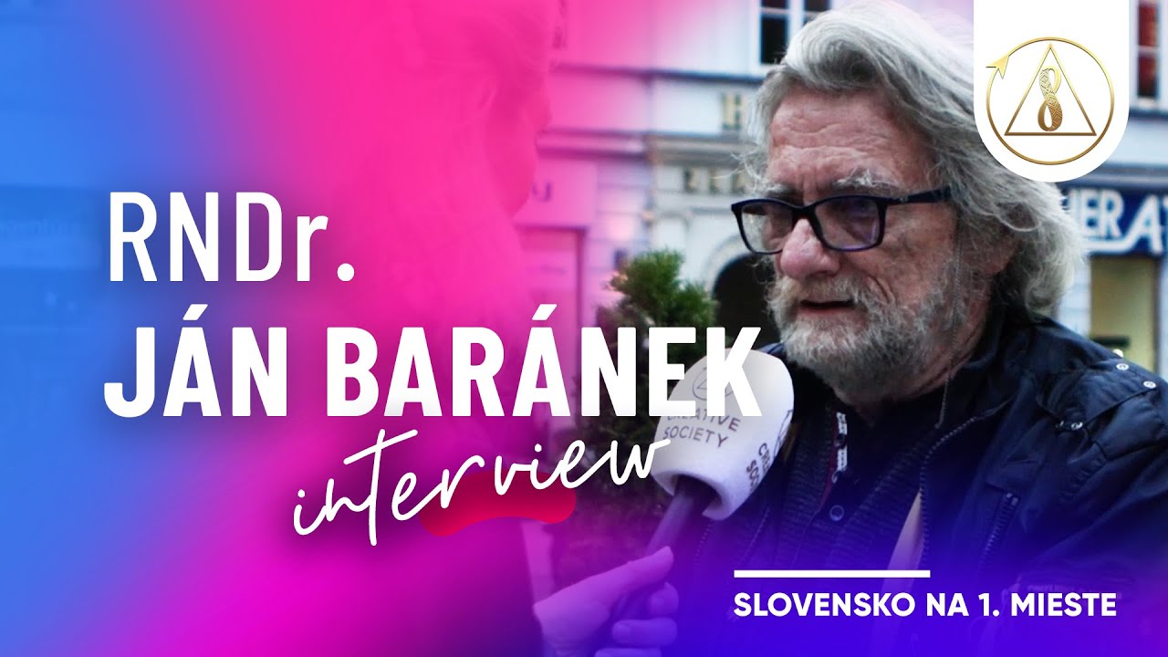 RNDr. Ján Baránek | Musí nás spojiť snaha Žiť dôstojný život - YouTube