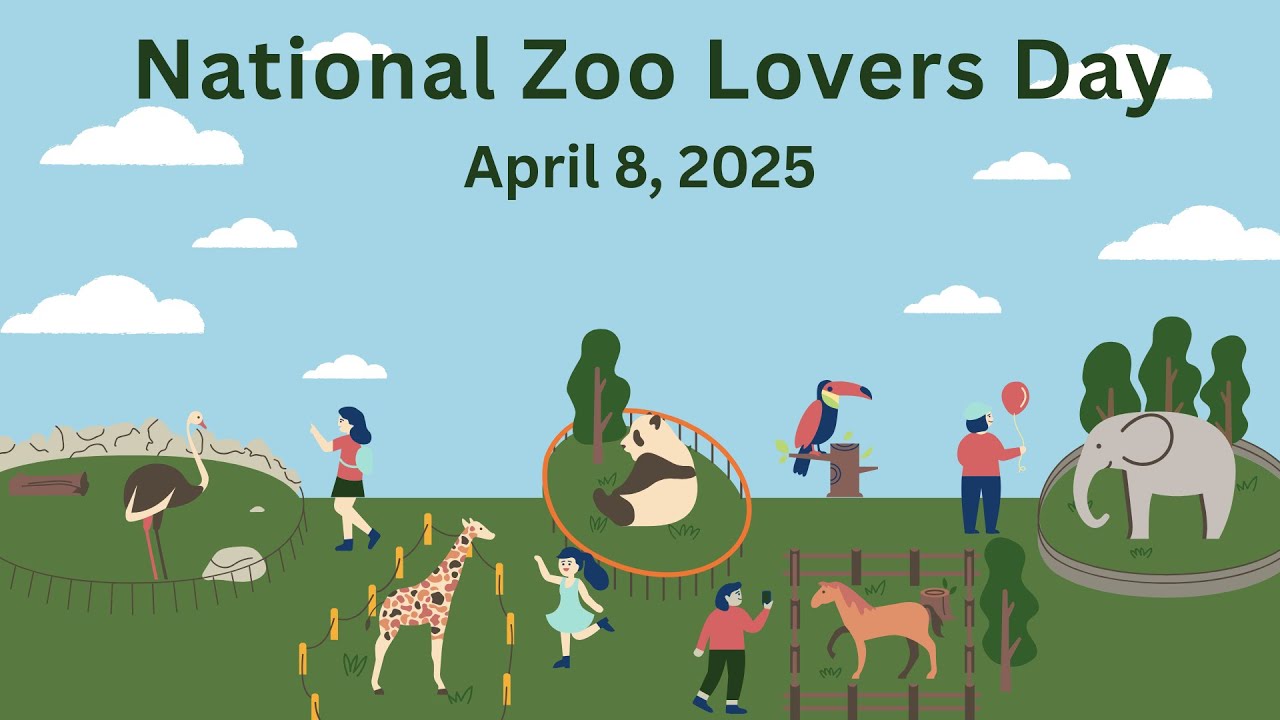 National Zoo Lovers Day (4/8/25) - YouTube