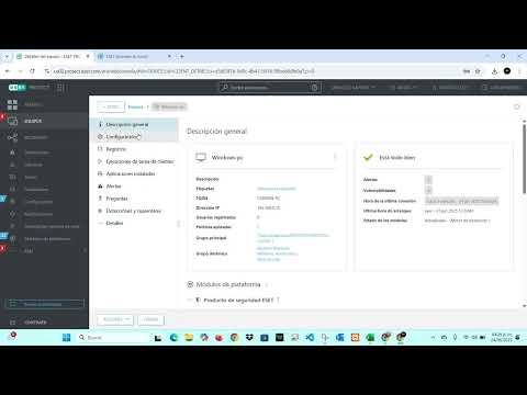Agregar campo DESCRIPCIÓN al panel de EQUIPOS y editar campo DESCRIPCIÓN en ESET Protect