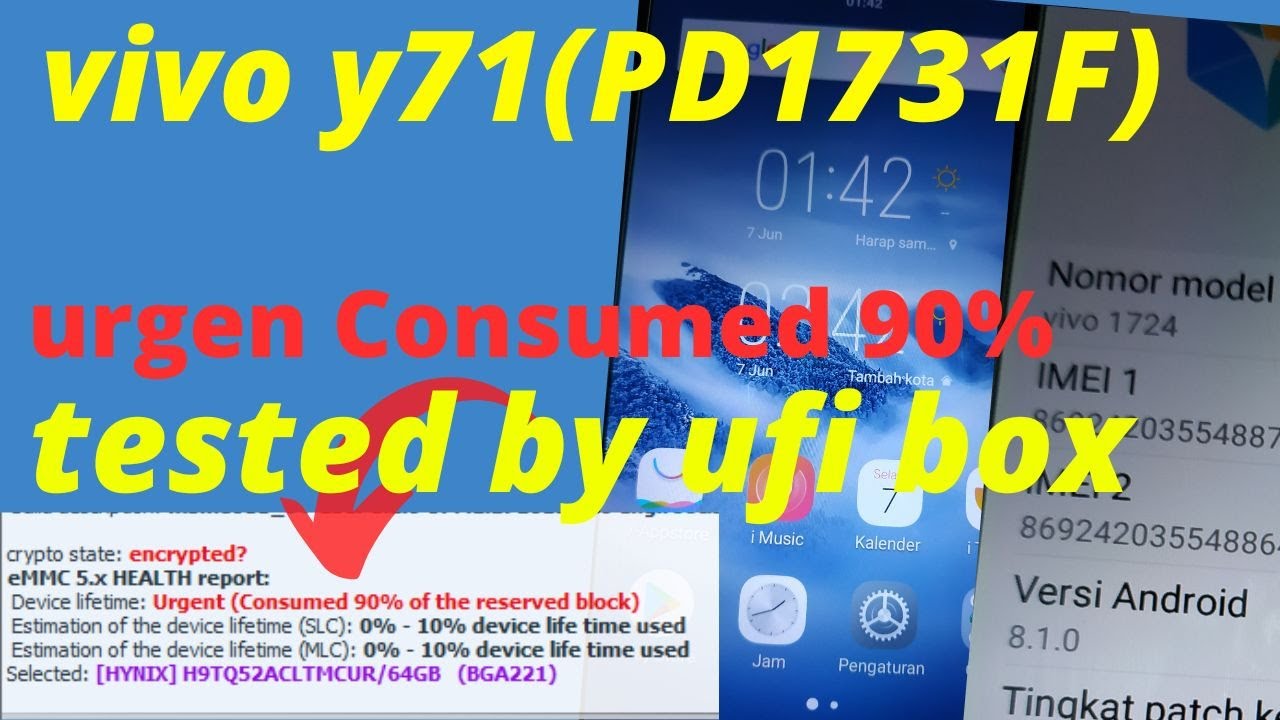 direct vivo y71 by ufi box - YouTube