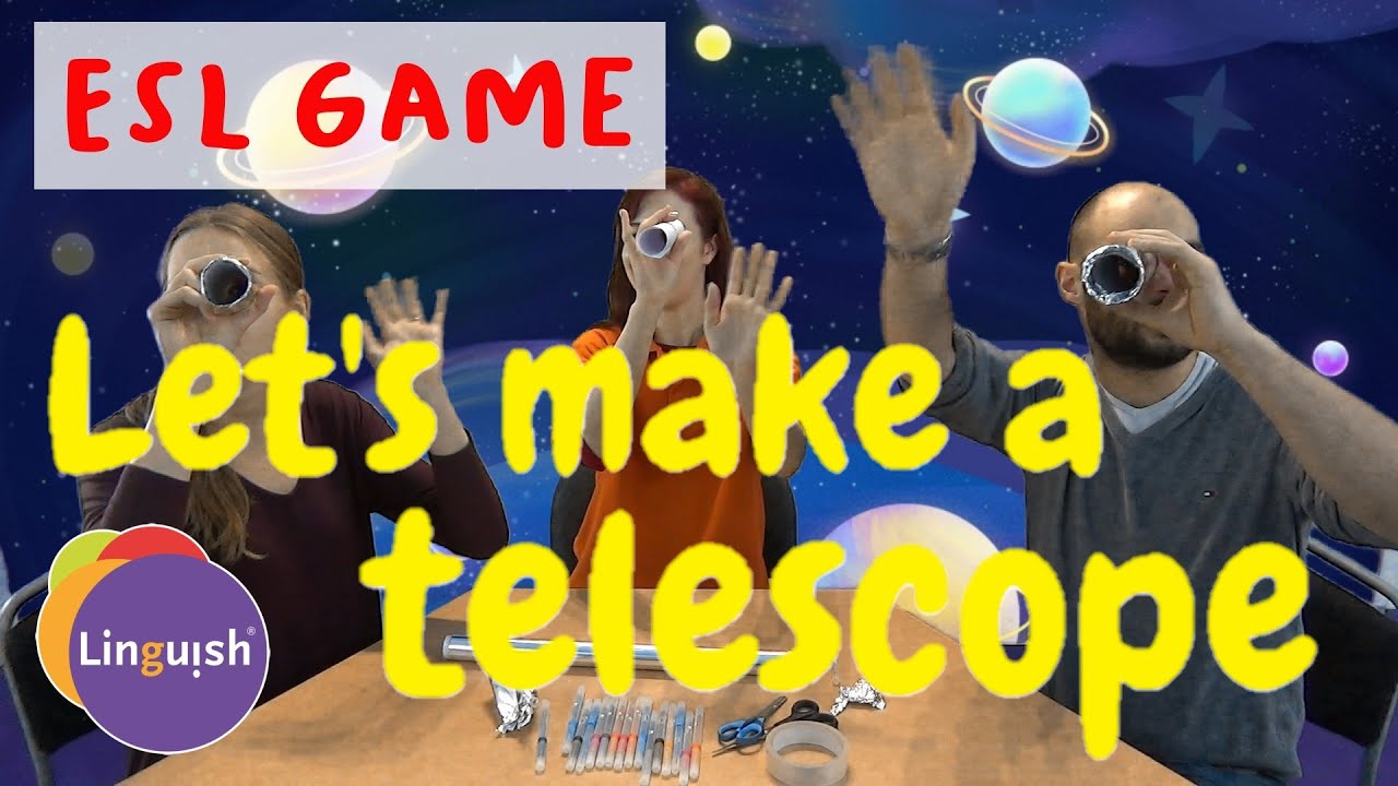 Linguish ESL Games // Let's make a telescope // LT468 - YouTube