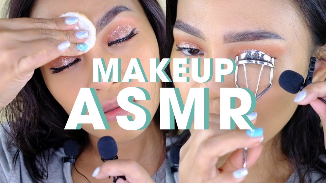 ASMR MAKEUP PAKE PRODUK BARU! - YouTube