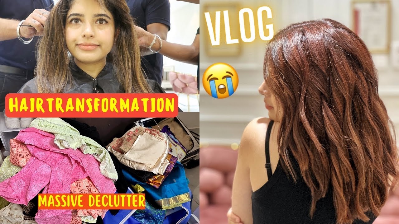 Hair makeover gone WRONG😭Massive DECLUTTER & Wadrobe ORGANISING | VLOG ...
