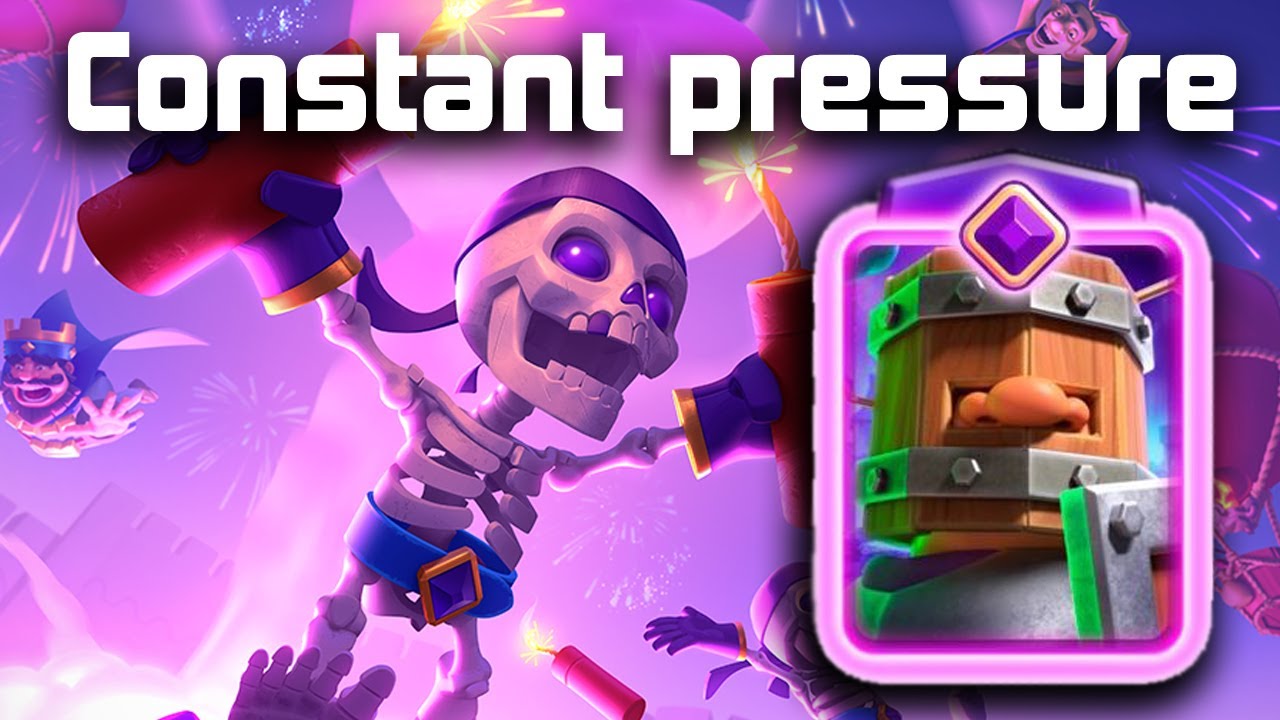 Evolution Wall Breakers and Royal Recruits control Clash Royale - YouTube
