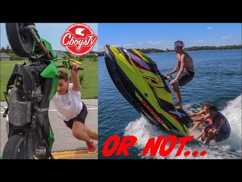 WHEELIE ALLES 😆 (Feat. CBoysTv)