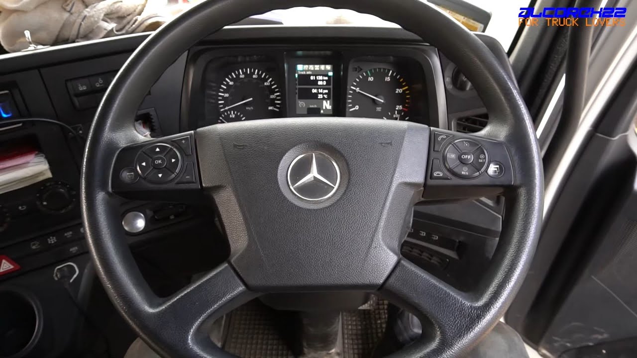 2016 Mercedes-Benz Arocs MP4 2642/3542/xx42 Startup - YouTube