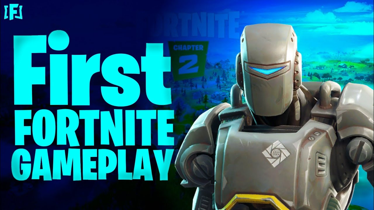 First Fortnite gameplay ever! - YouTube