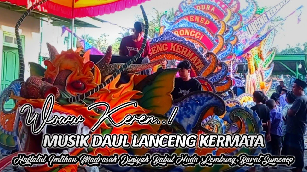 Aksi Musik Daul Lanceng Kermata~Haflatul Imtihan Madrasah Diniyah Babul ...