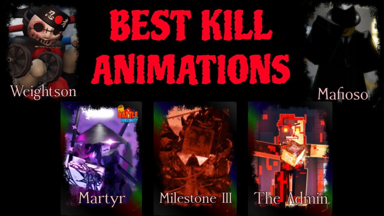 THE BEST KILL ANIMATIONS N FORSAKEN - YouTube