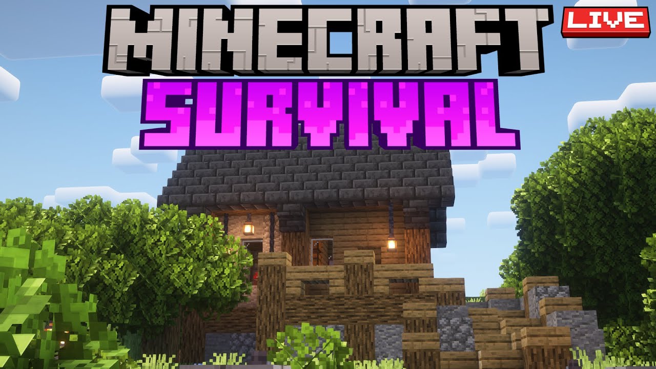 Minecraft survival Live! - YouTube