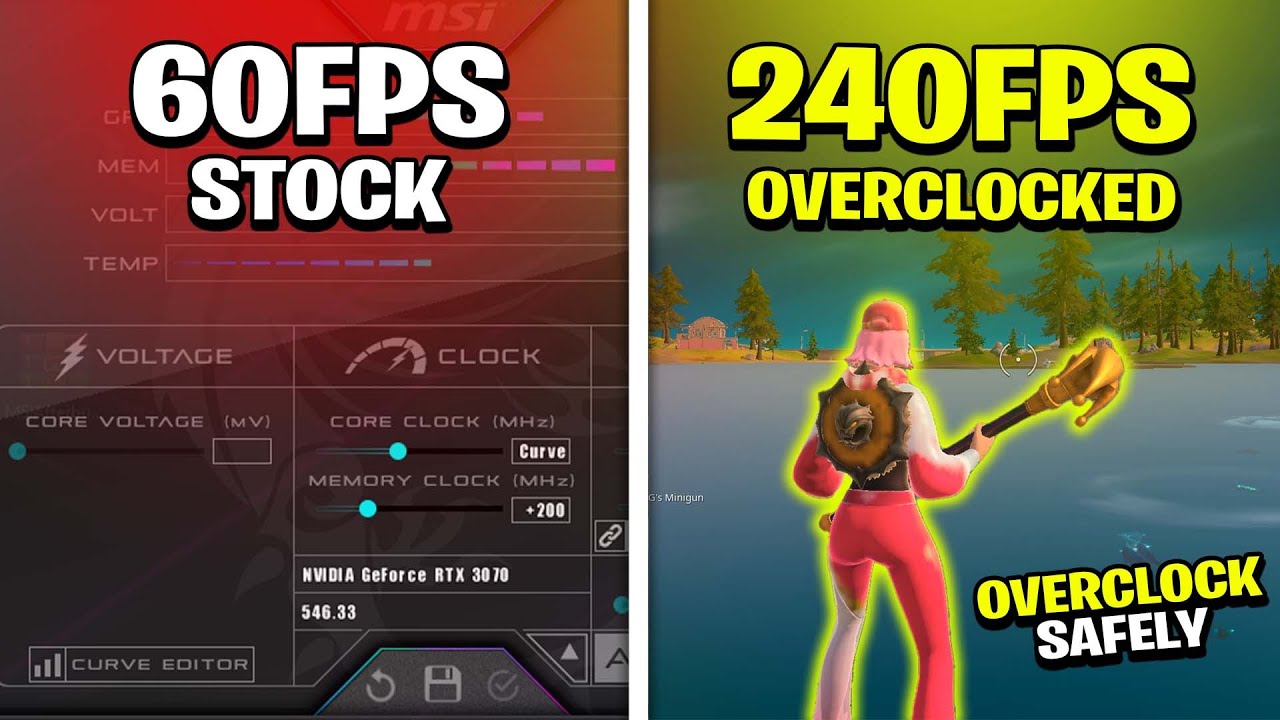 HOW TO SAFELY OVERCLOCK GPU IN 2024 - MAXIMUM PERFORMANCE - YouTube