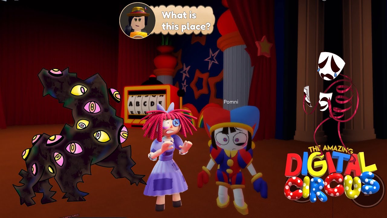 SURVIVE THE AMAZING DIGITAL CIRCUS HORROR EXPERIENCE - YouTube