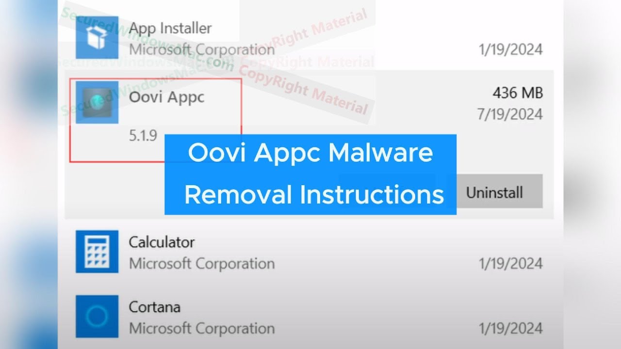 Oovi Appc Malware - How to Get Rid of Oovi Appc? - YouTube