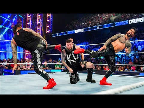 The Usos Double Superkick Compilation 2018-24 - YouTube