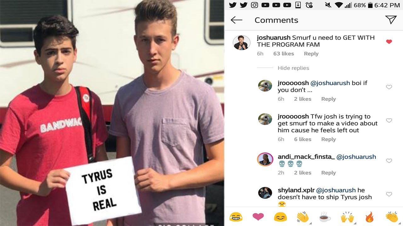 Joshua Rush AKA "Cyrus" Tells SmurfVlogs He Needs To, "Get With The ...