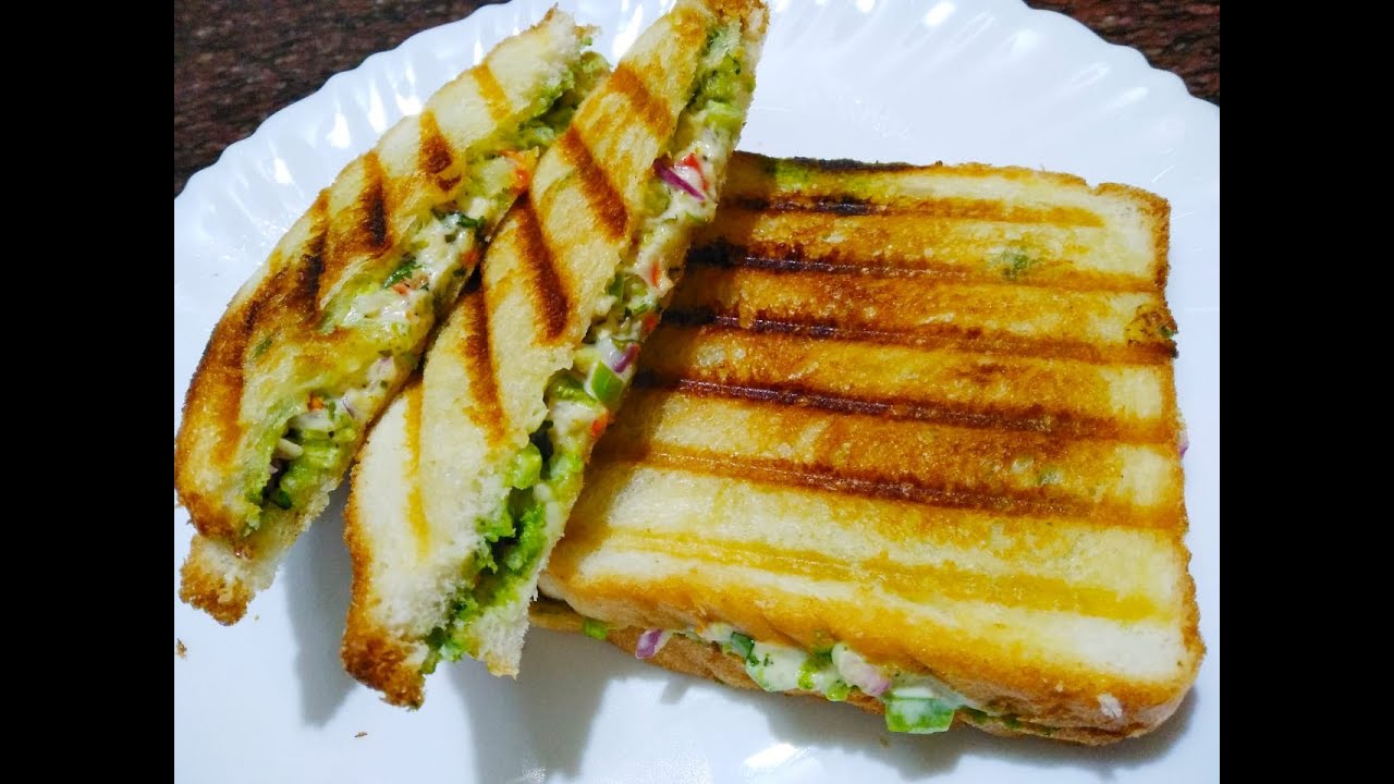 Veg Mayo Grilled Sandwitch । Veg Mayo Sandwitch । Best Grilled ...