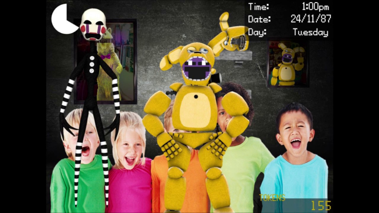 Dayshift at Freddy's 2 Part 11: The Bear of Bad Trumpet (ft. Puppet ...