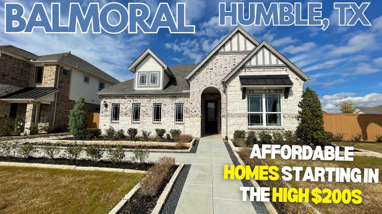 Houston, TX | Balmoral in Humble | Affordable New Construction Homes ...