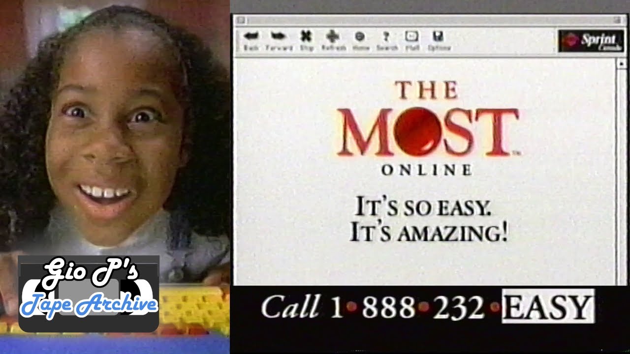 Sprint Canada - The Most Online | 1998 | City TV CITY-DT - YouTube